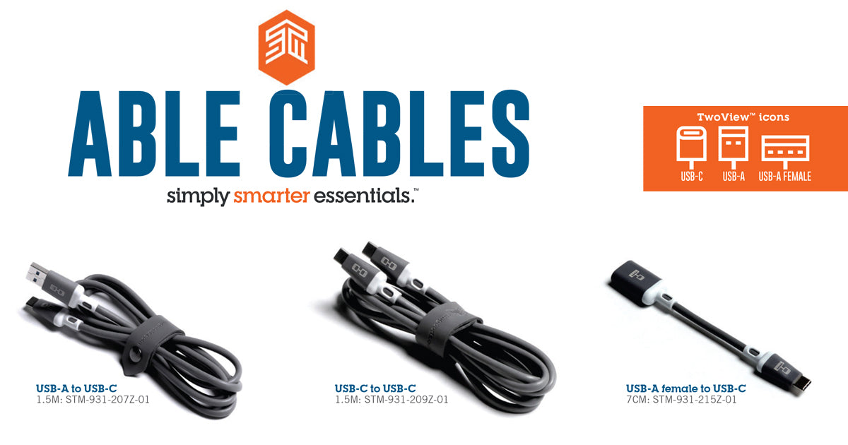 Able Cable USB-A to USB-C | STM Goods